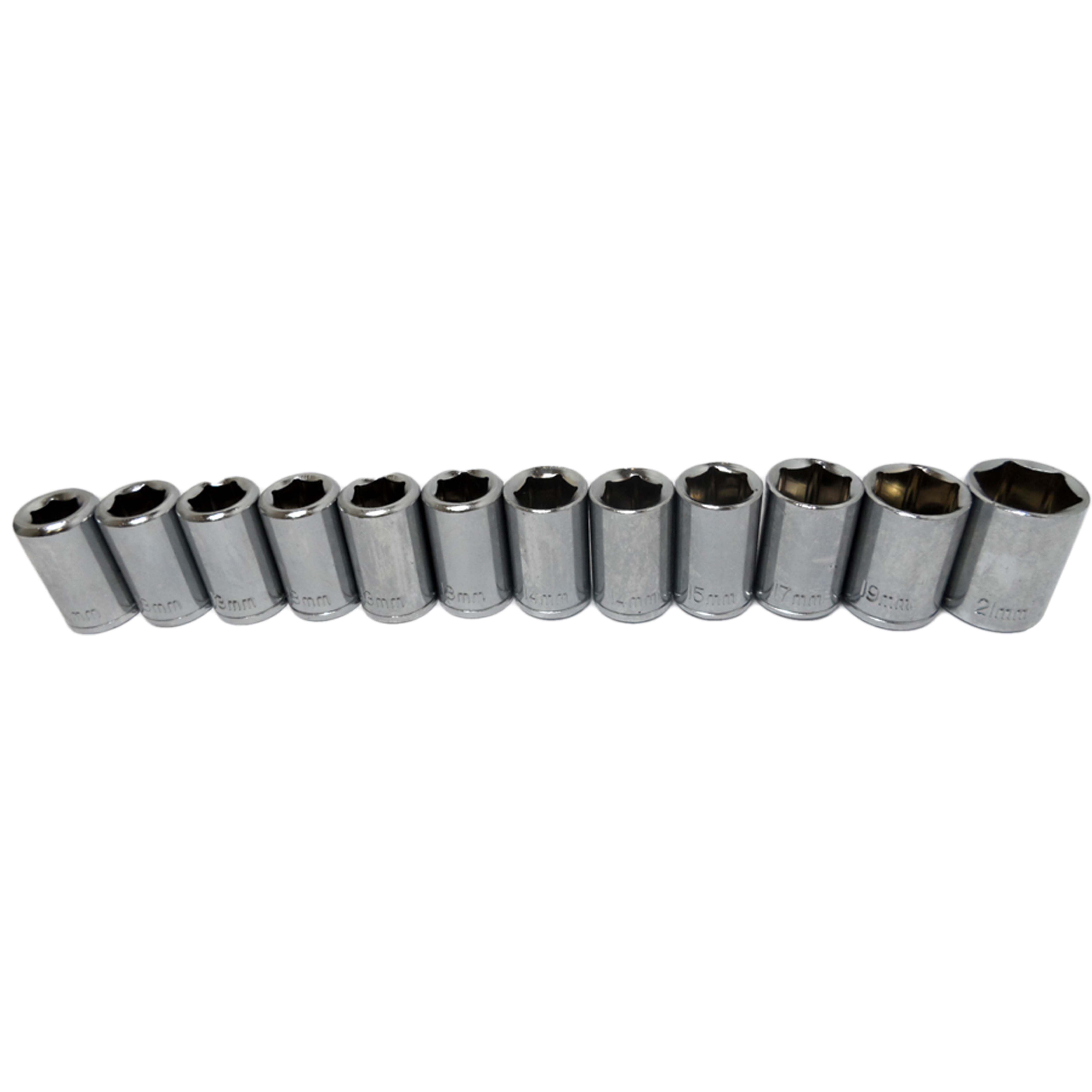 HAWK 12 Piece 0.5 Inch Socket Set - TP2512-12 - Walmart.com