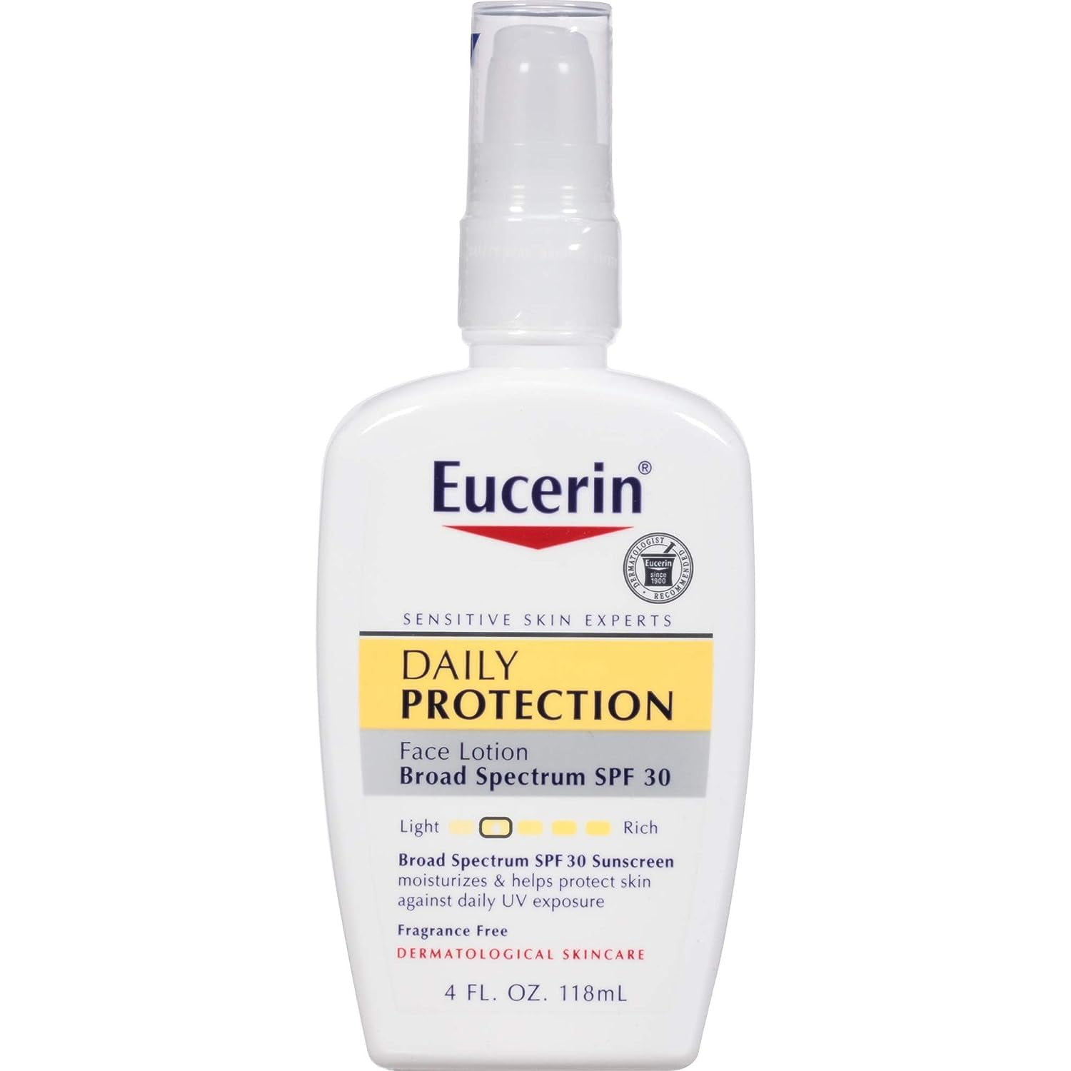 Loción facial Eucerin Daily Protection SPF 30 120 ml Sensitive | Bodega ...