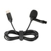 Pin Mirror Microphone With Charging Case for Indoor and Outdoor Live ...