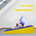 Costway Large Folding Incline Gymnastics Exercise Mat, Wedge Ramp for ...