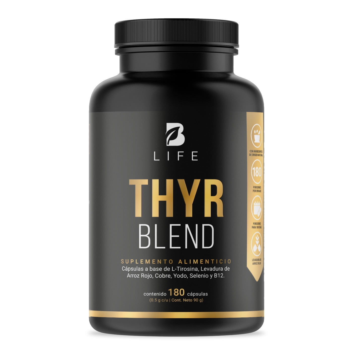 Thyr Blend 180 Cápsulas. B12. Thyro Blend B Life. BLIFE Cápsulas ...
