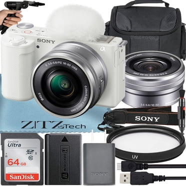 Sony Alpha ZV-E10 - APS-C Interchangeable Lens Mirrorless Vlog Camera ...