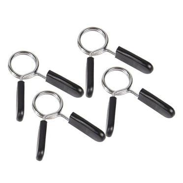 Universal 28mm Barbells Spring Clips 1'' Steel Weight Bar Clamps Lock ...