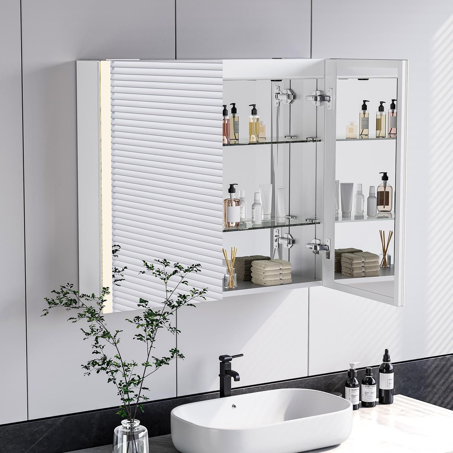 Click here for Ecoway Stella Bathroom Medicine Cabinet Wall Mount... prices