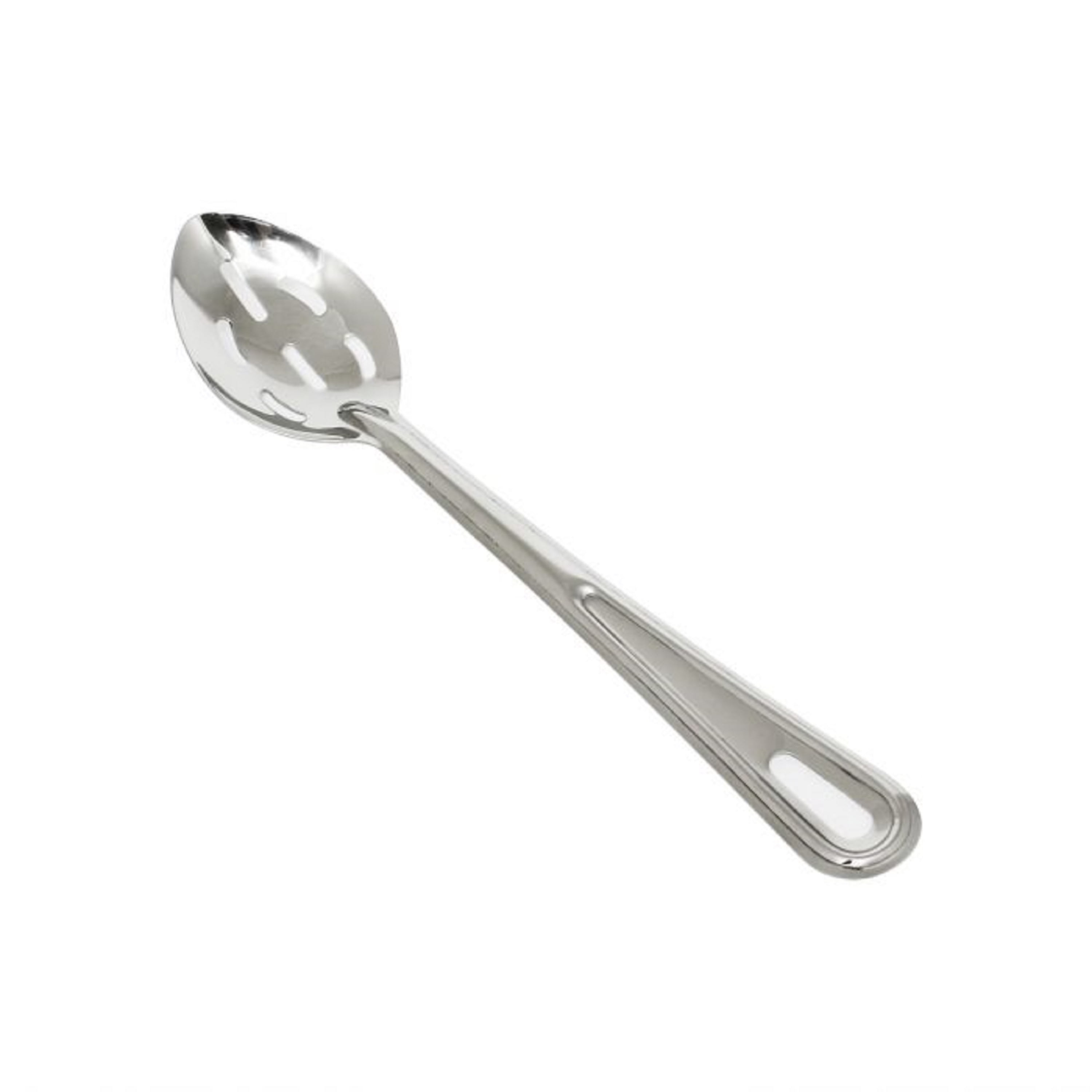 Truecraftware – 13- inch Heavy Duty Slotted Basting Spoon with Hanging ...