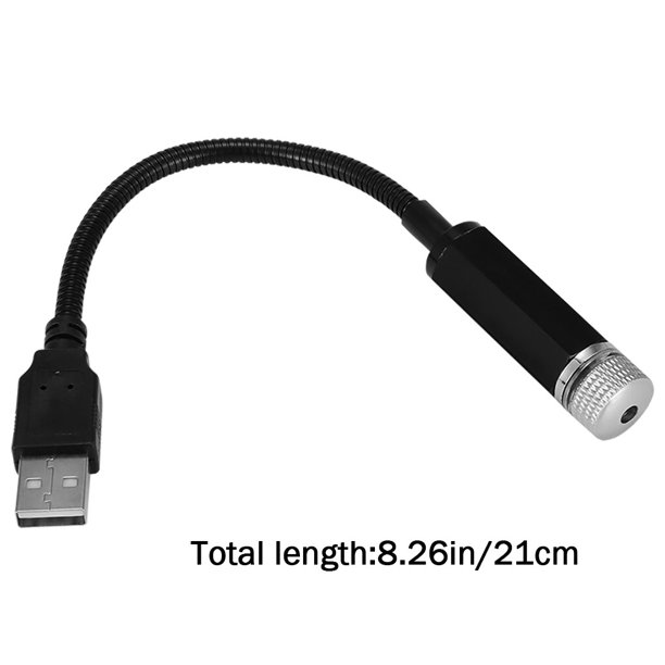 kurtrusly Car Ceiling Projector Light USB Interface Mini Projector Lamp ...