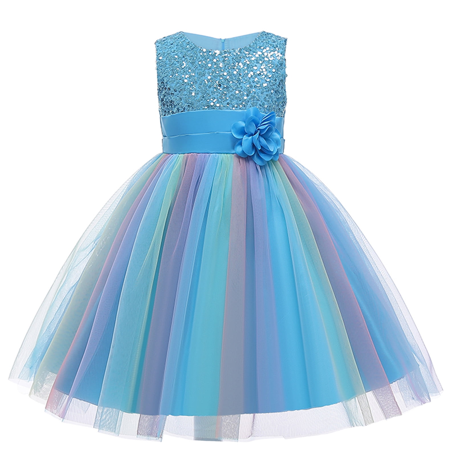 Click here for Unbranded Princess Dress For Girls Kids Girls Flor... prices