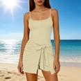asdoklhq Wedding Guest Dresses for Women Party Dresses Sports Suspender ...