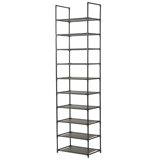 Ktaxon 50 Pairs 10 Tiers Shoe Rack Shoe Shelf Shoes Storage Organizer ...