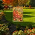 Pumpkin & Apples Autumn Garden Flag Sunflowers Fall 12.5" x 18 ...