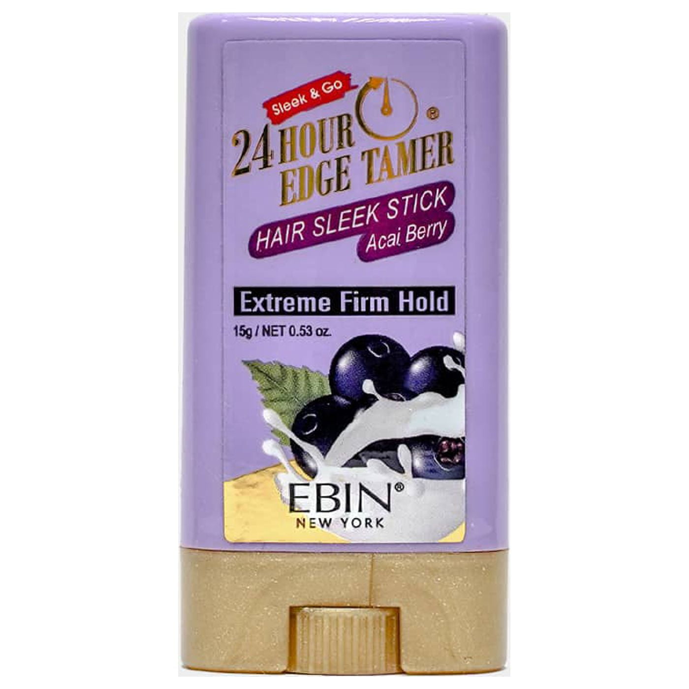 EBIN - 24 HOUR EDGE TAMER SLEEK HAIR WAX STICK - ACAI BERRY - Walmart.com
