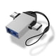 1 OTG 2 en Micro USB macho a USB3.0 hembra adaptador convertidor de ...