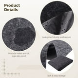 6 x 4 FT Outdoor Storage Shed Floor Mat, Felt Oil-Absorbent Waterproof ...