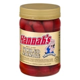 Hannah's 16oz Red Hot Pickled Sausage, Ready To Eat, MSG Free, Shelf ...