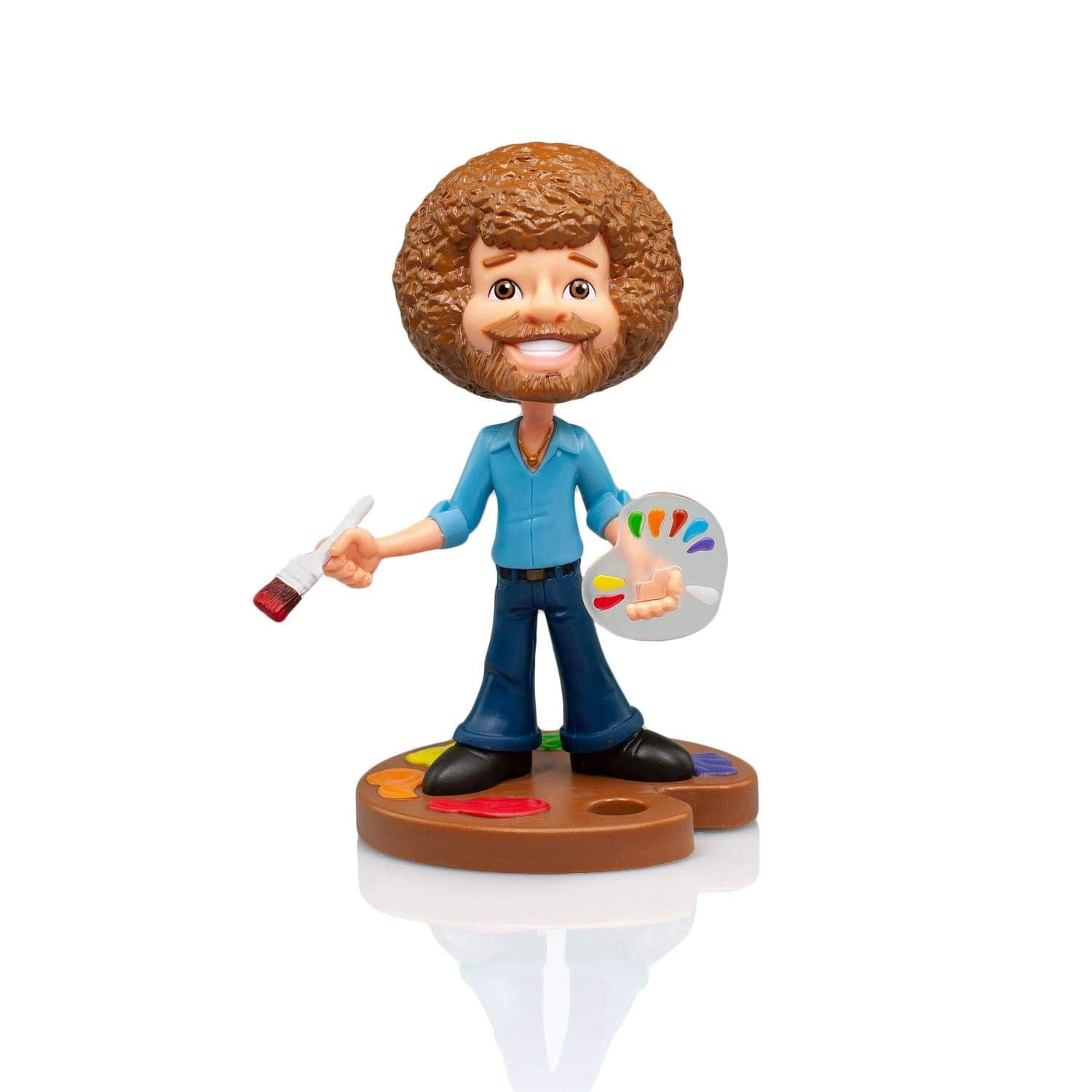Figura de vinilo Toynk TOONIES BOB Ross 6.5 versión a todo color ...