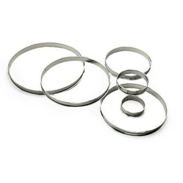 World Cuisine Stainless Steel Tart Ring, Dia. 4" [World Cuisine ...