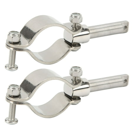 Row Lock Side Mount Clamp, 316 Stainless Steel Durable Clamp On Oar ...