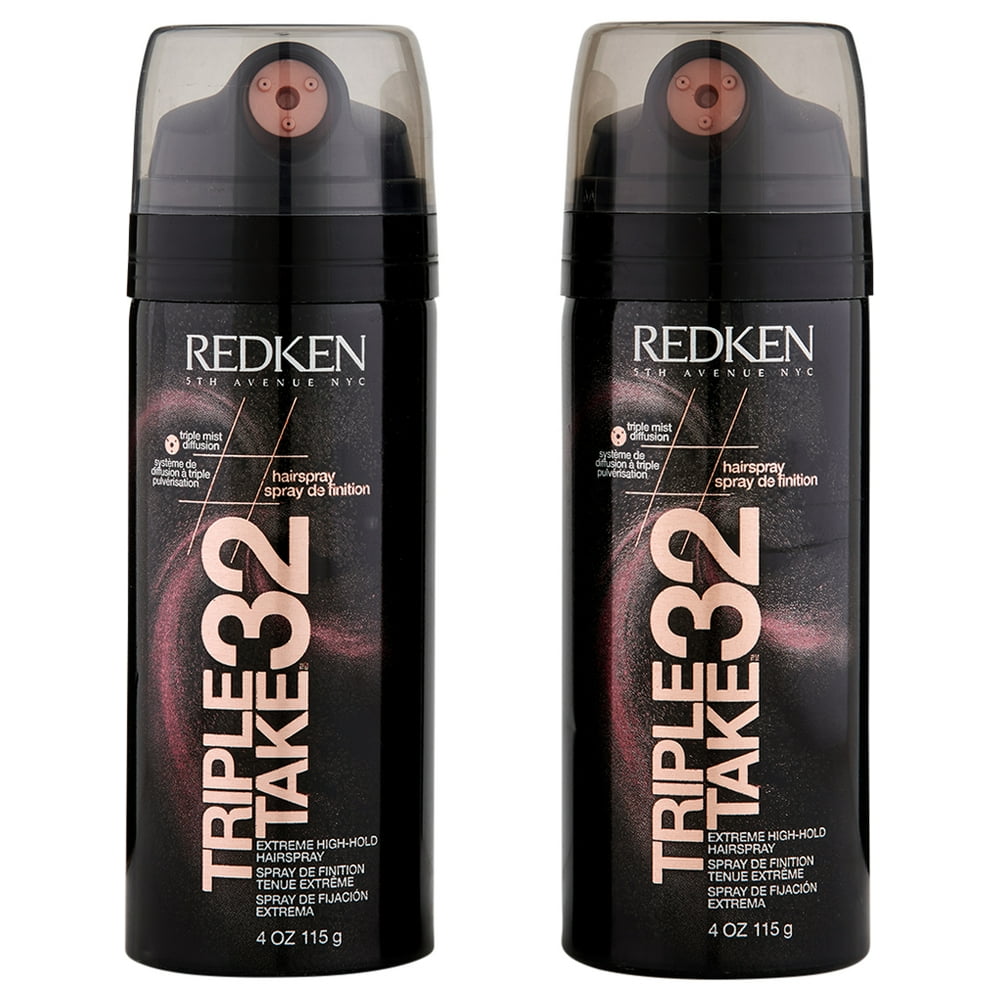 Redken - Redken Triple Take 32 Extreme High Hold Hair Spray 2 ct 4 oz ...