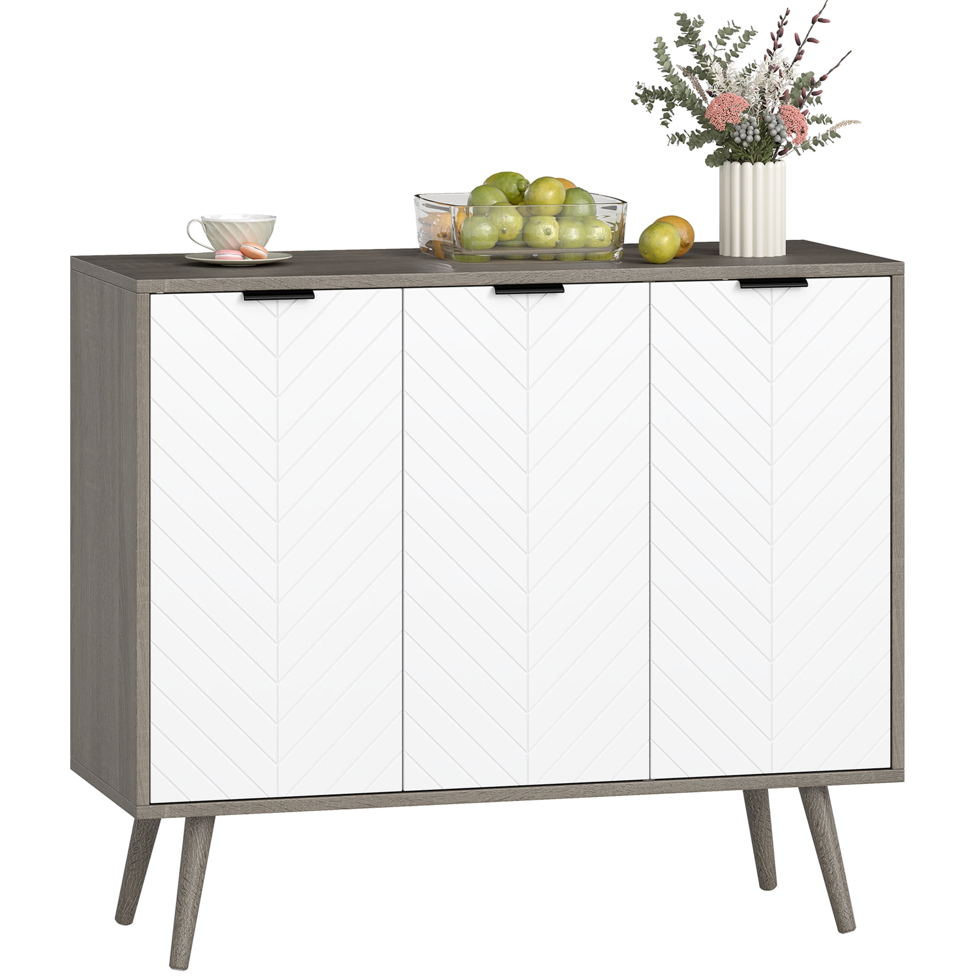 Click here for Homcom 36 Sideboard  Buffet Cabinet With Adjustabl... prices