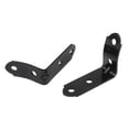 2pcs Hinge Brackets + 8x Screws Glove Box Lid Hinge Snapped Repair Kit ...