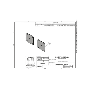 Raider ATV/UTV License Plate Kit - Walmart.com