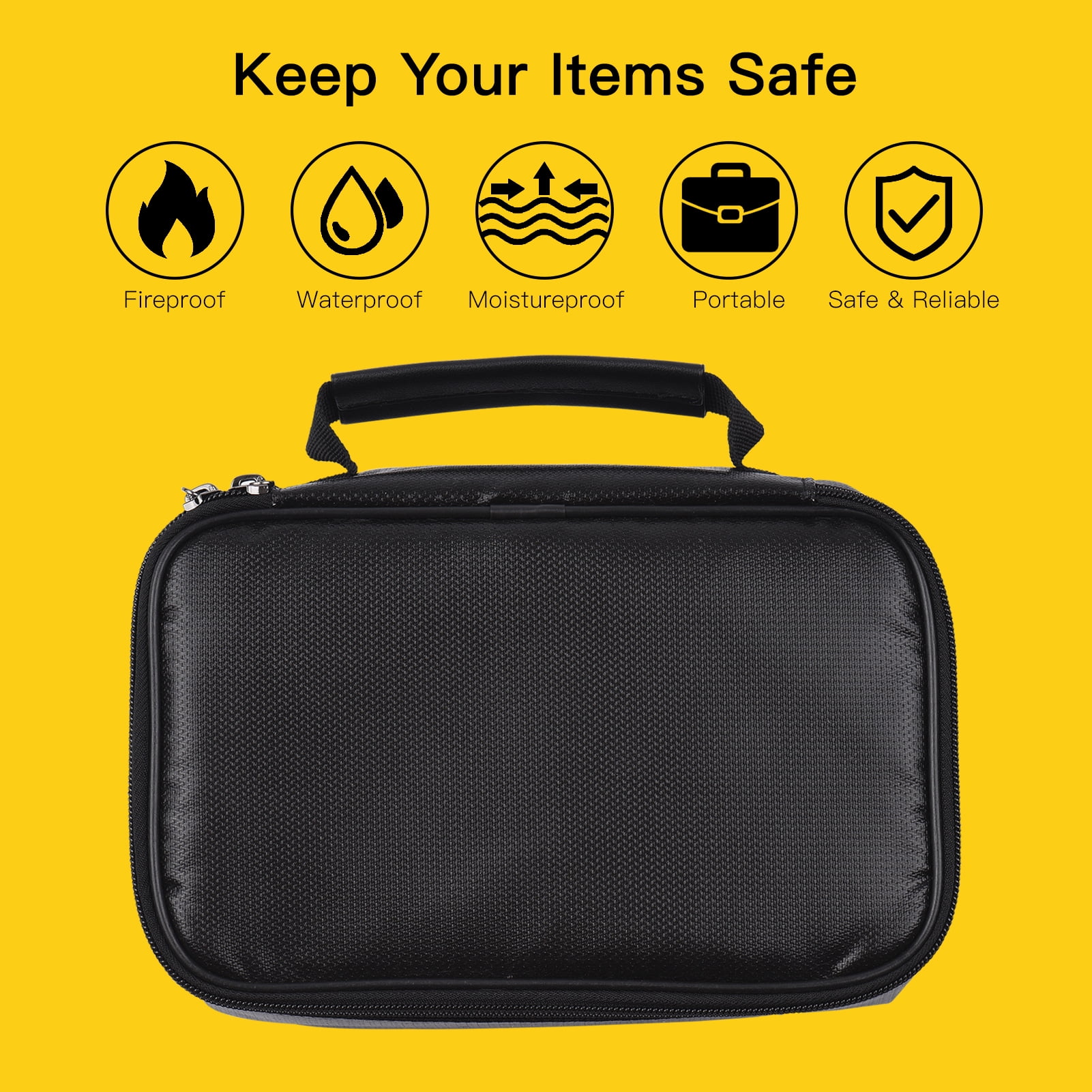 Click here for Amonsee Fireproof Document Bag Fire Safe Bags Box... prices