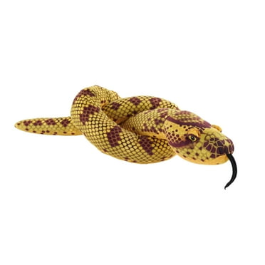 Wild Republic Plush Snake Honeycomb Pink Snake Stuffed Animal, 54 ...