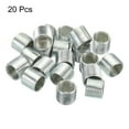 Uxcell M12 to M10 Thread Adapters Sleeve Reducing Nut 10mm Screw Pipe ...