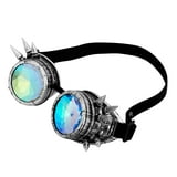 Steampunkn Glasses Goggle with Rainbow Crystal Glass Lens - Walmart.com