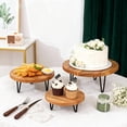 3 count Buffet Risers, Round Riser Dessert Table Display Stand Set for ...