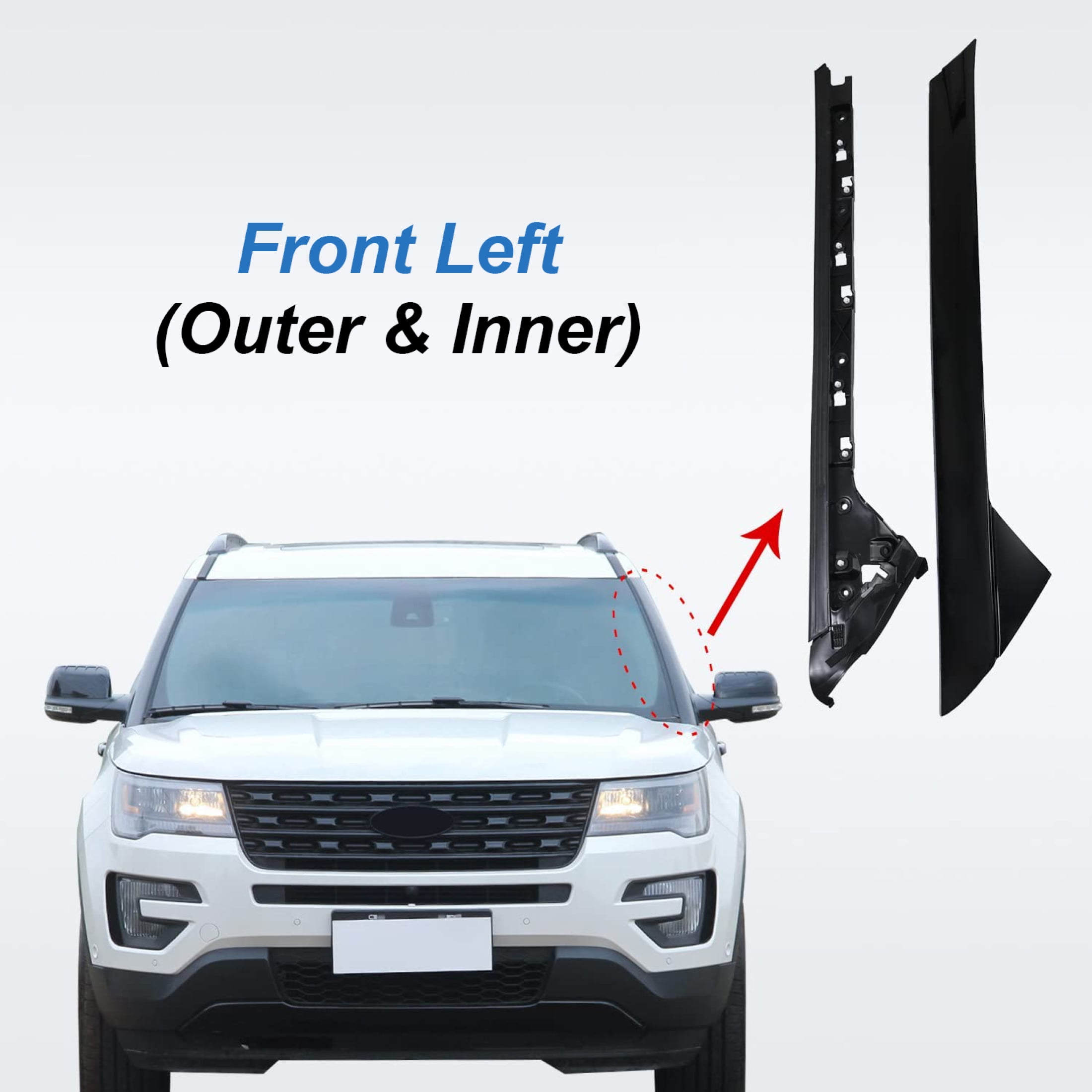 2022 Ford Explorer A Pillar