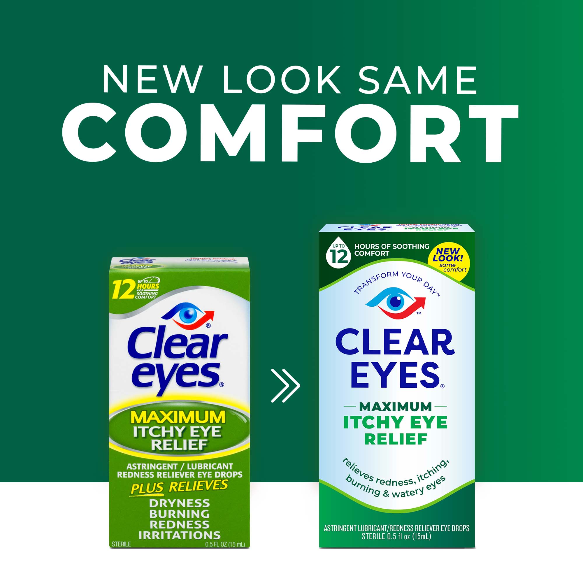 Clear Eyes Maximum Itchy Eye Relief Lubricant Eye Drops 0 5 Fl Oz Clear Eyes Maximum Itchy Eye Relief Lubricant Eye Drops 0 5 Fl Oz