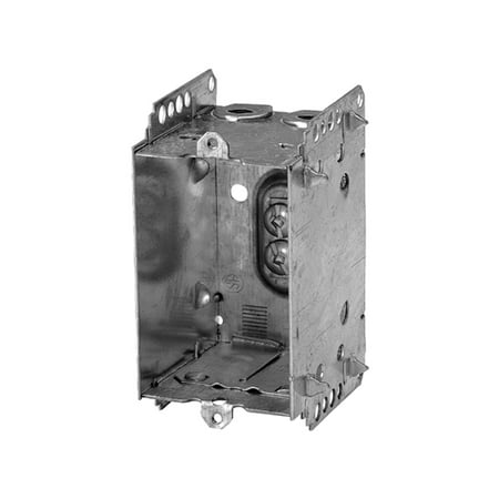 2-1/2" Non-Gangable Switch Box with Self Locking Spring Clamps ...