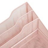 Mind Reader Desktop Organizer, File Holder, Paper Trays, Metal, 12.5"L ...