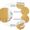 66x72 Inch Shower Curtains for Bathroom, Yellow Fabric Bath Curtain ...