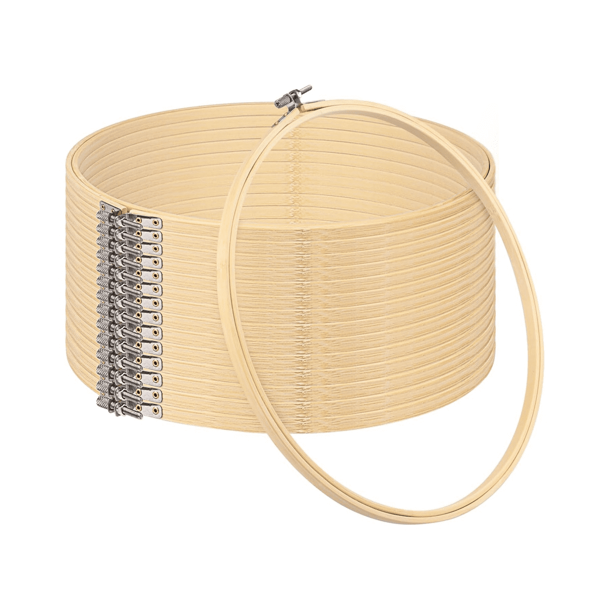 Click here for Unbranded 15pcs Bamboo Embroidery Hoops Set  12 In... prices