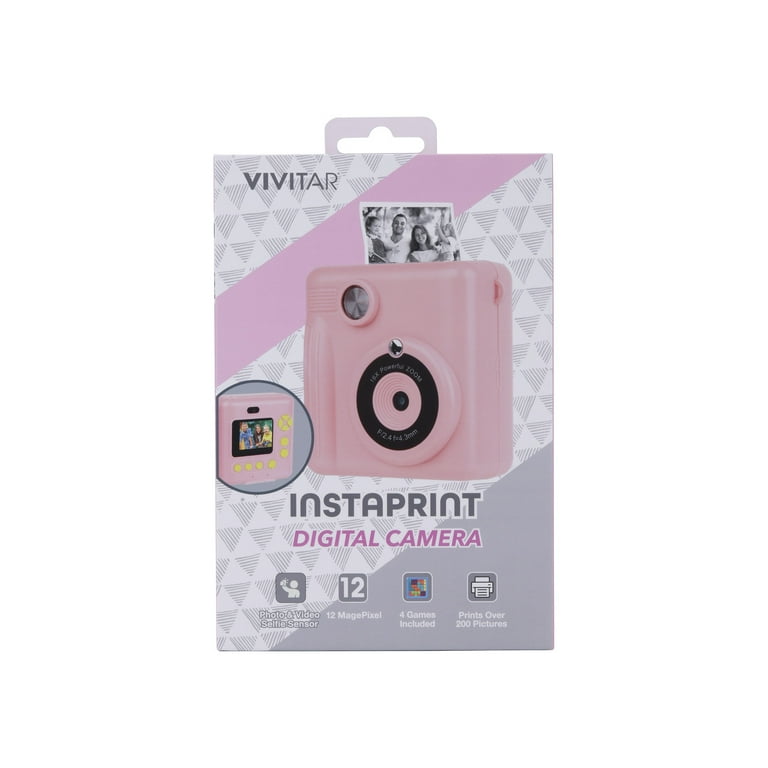 Vivitar InstaPrint Digital Camera-Pink - Walmart.com Vivitar InstaPrint Digital Camera-Pink - Walmart.com