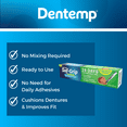 Dentemp Sof-Grip One-Step Denture Reliner 3g – Long Lasting Denture Repair for Loose Fitting ...