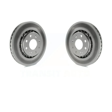 Front Coated Disc Brake Rotors Pair For Chevrolet Aveo Spark Aveo5 EV ...