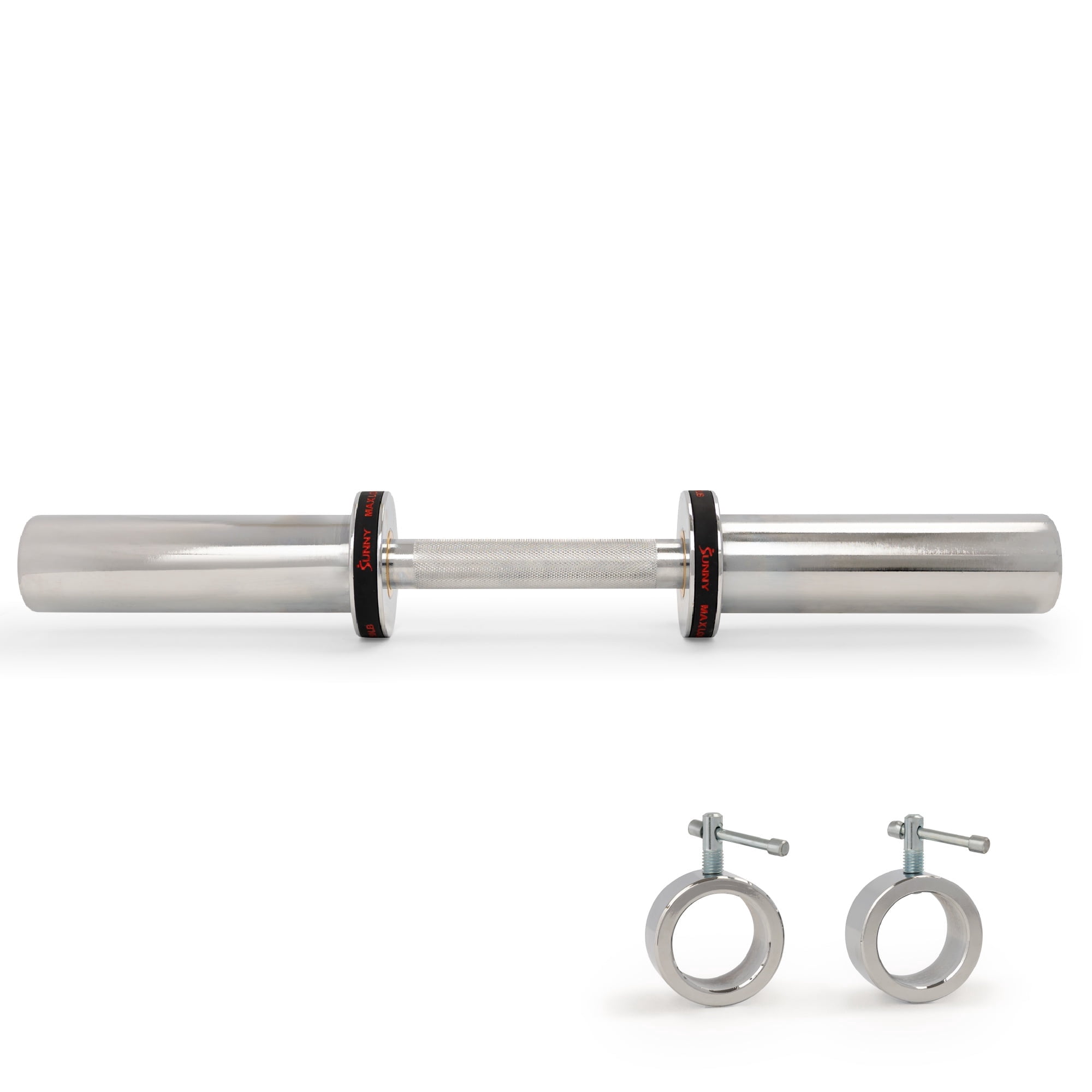 Click here for Sunny Health & Fitness 20 Olympic Dumbbell Bar Wit... prices