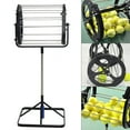 Tennis Ball Collector 2 in 1 Ball Catcher Automatic Tennis Training ...