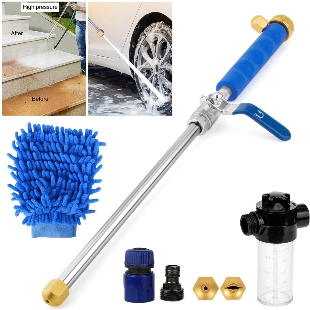 High Pressure Power Washer Sprayer Wand Jet Water Hose Nozzle Watering ...