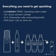 SodaStream Terra (Black) Sparkling Water Maker Bundle, with CO2, DWS Bottles, and MTN Dew Flavor ...
