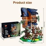 NAYIHOOP Tree House Building Sets 4 Seasons in 1 Treehouse with LED for ...