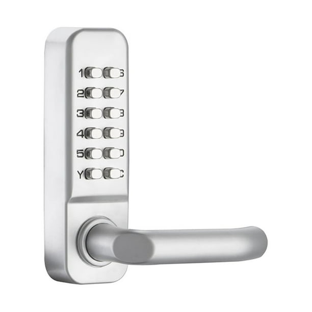 QualitChoice Keyless Mechanical Digital Door Lock Code Password No Need ...