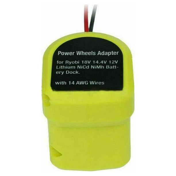 KUIZAP DIY Power Wheels Converter For Ryobi One+ 18V Li-ion Battery ...