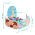 Queen.Y Portable Big Foldable Enclosed Ball Pit for toddlers, Children ...