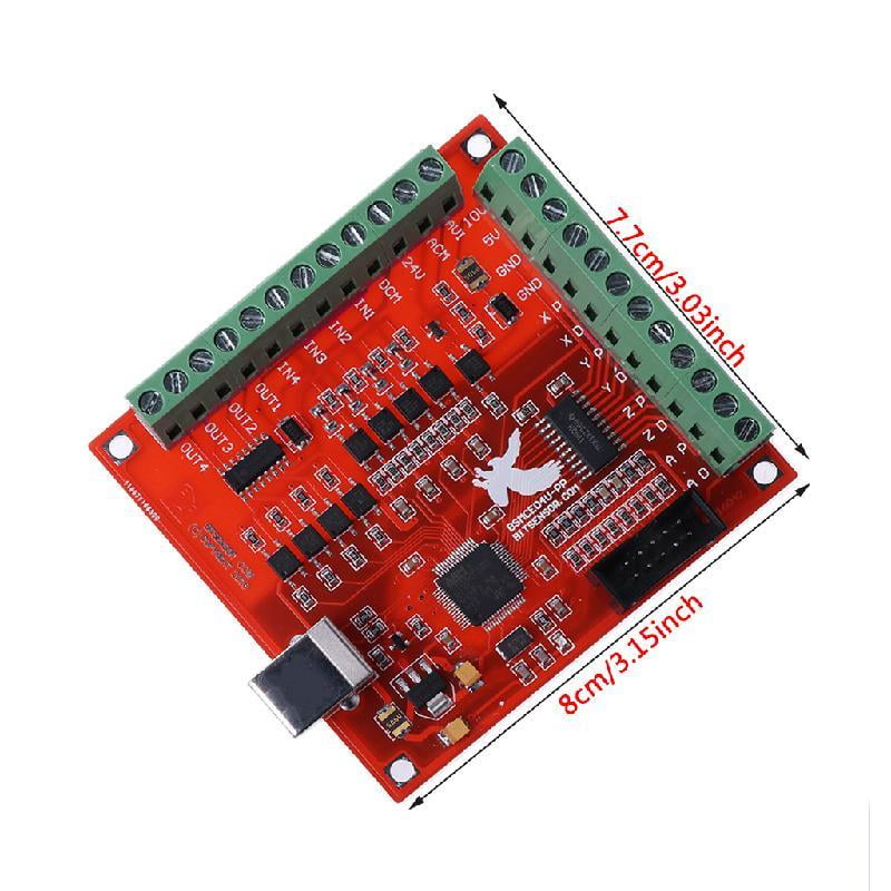 Buy CNC USB MACH3 100Khz Breakout Board 4 Axis Interface Driver Motion Controller Online at ...