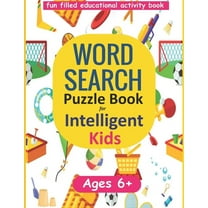Kids Word Search Puzzle Book Ages 8-12: Word Search for Kids - Large ...