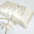 Wonderful 22 Momme Mulberry Silk Pillowcase, 100% Pure Silk Pillowcase ...